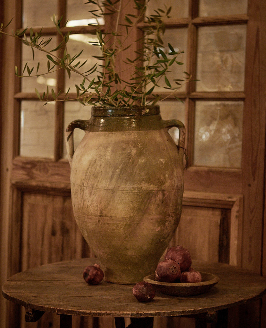 Olive Ateliers Vintage Turkish Drip Vase